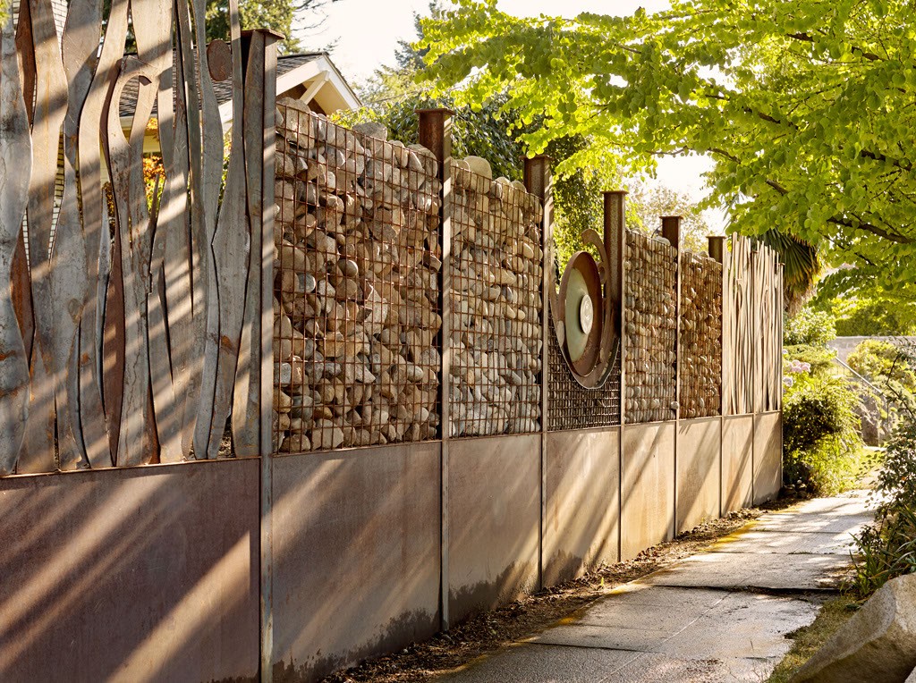 Ron Klein – Sculptor – Metal Fabrication – Klein Art Fab – Seattle » fence