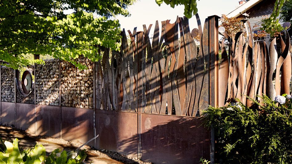 Ron Klein – Sculptor – Metal Fabrication – Klein Art Fab – Seattle » fence