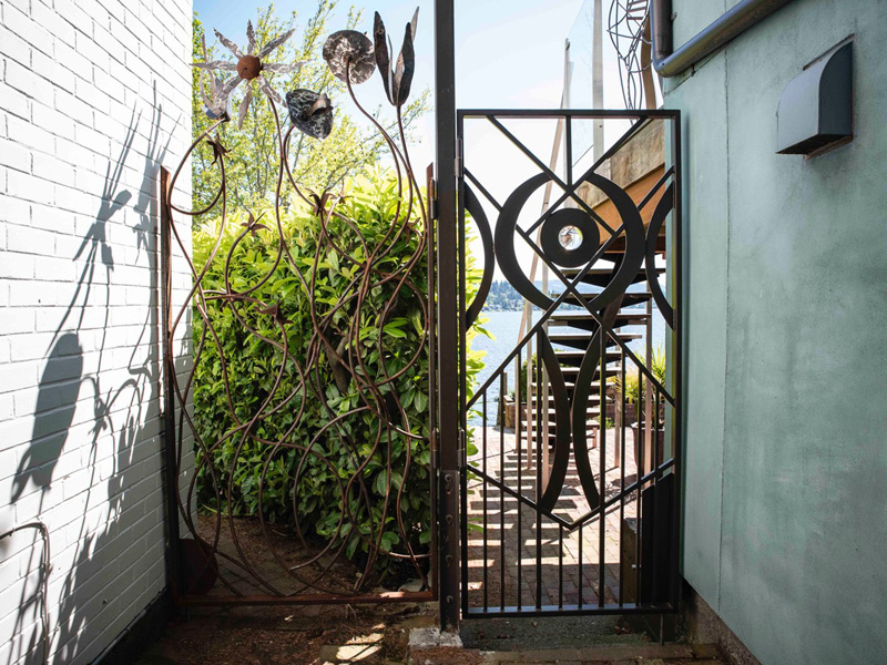 Ron Klein – Sculptor – Metal Fabrication – Klein Art Fab – Seattle » fence