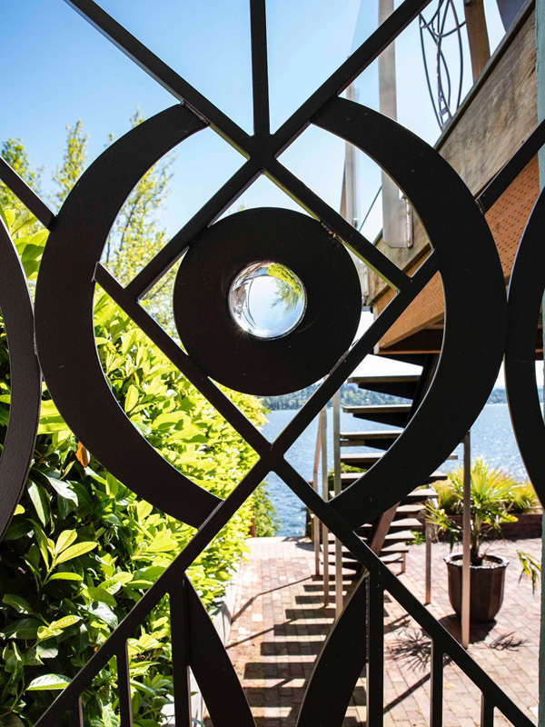 Ron Klein – Sculptor – Metal Fabrication – Klein Art Fab – Seattle » fence