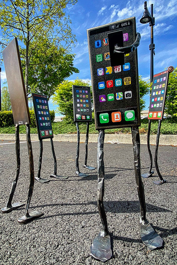 Ron Klein – Sculptor – Metal Fabrication – Klein Art Fab – Seattle » iphone