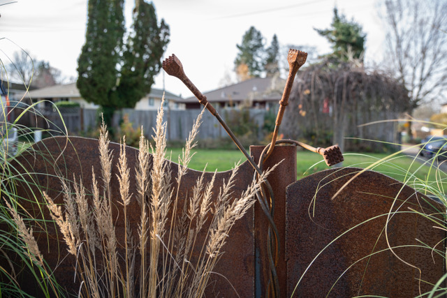 Ron Klein – Sculptor – Metal Fabrication – Klein Art Fab – Seattle » fence